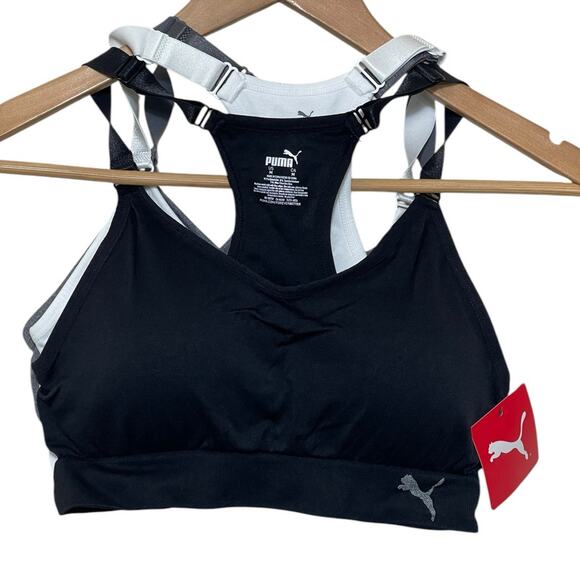 Puma | Intimates & Sleepwear | Puma Womens Medium Sports Bra 3 Pack ...